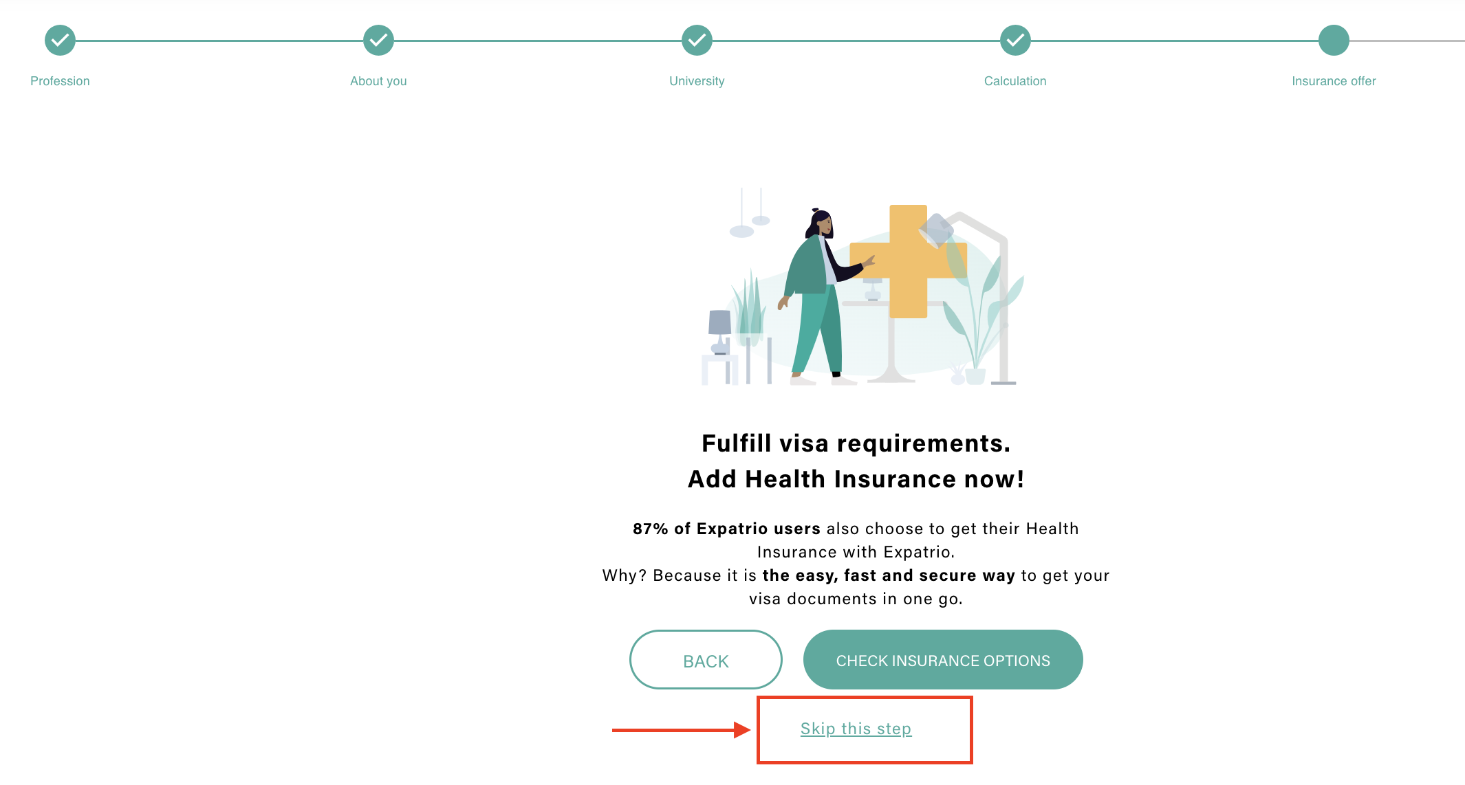 How can I apply only for a Blocked Account without Health Insurance ...